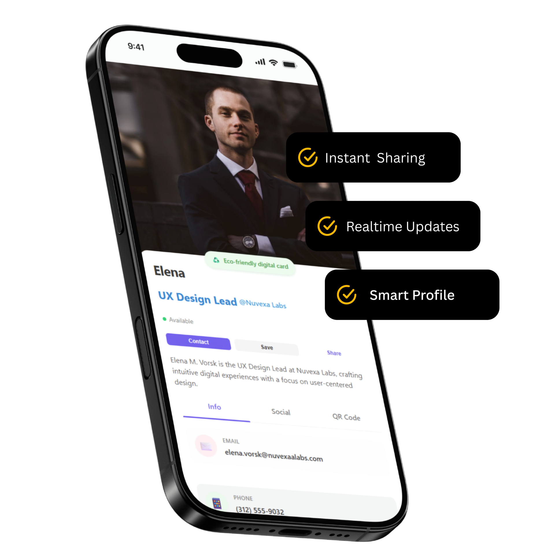 E-VOX NFC Business Cards Nepal | Digital Networking Solution